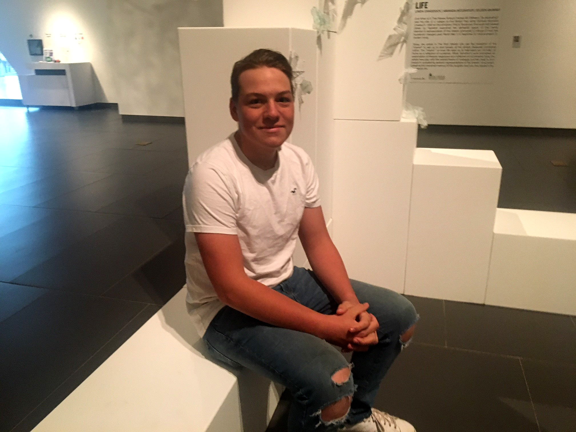 Teenager takes position as Gallery Ambassador – Art Gallery of Grande ...