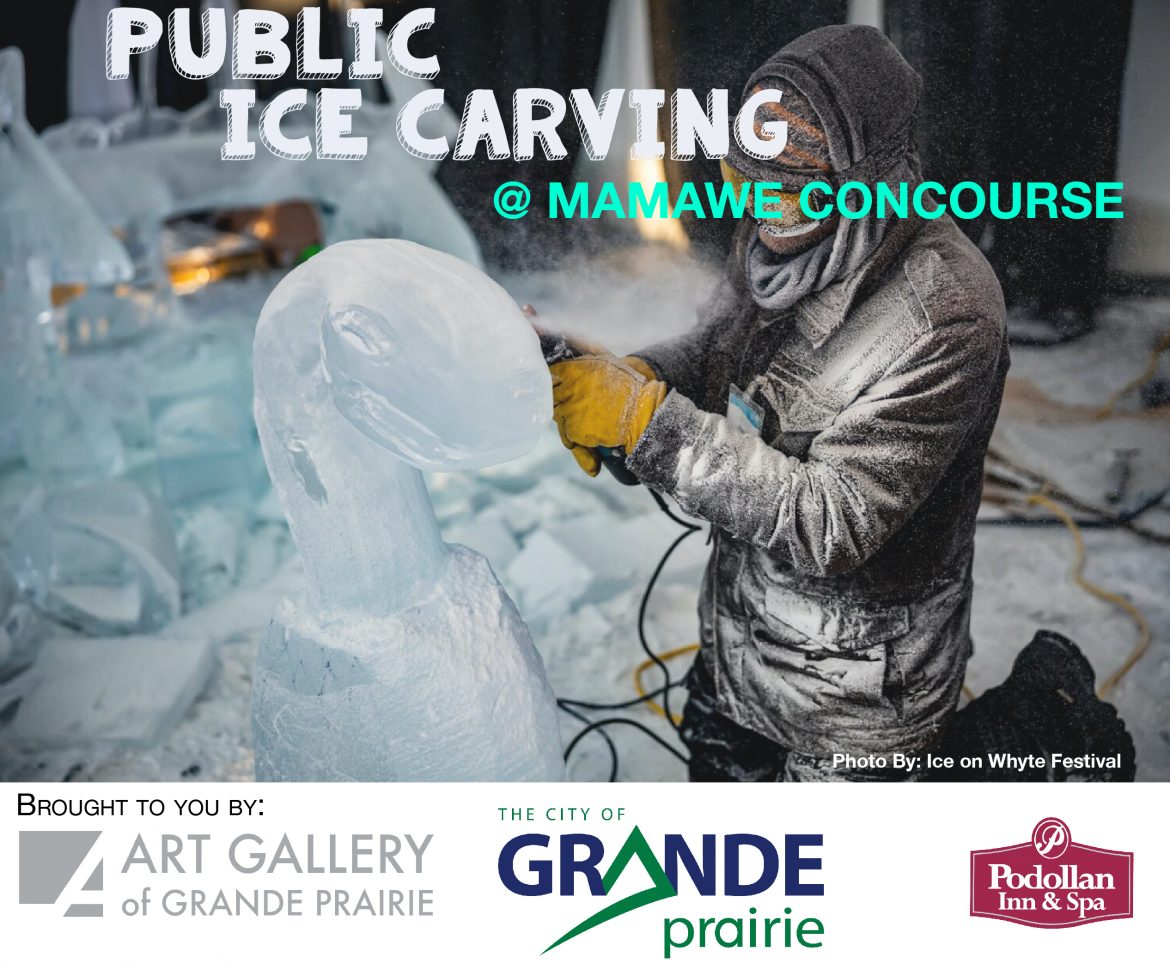 ICE CARVING ARTISTS COMING TO MAMAWE CONCOURSE – Art Gallery of Grande ...