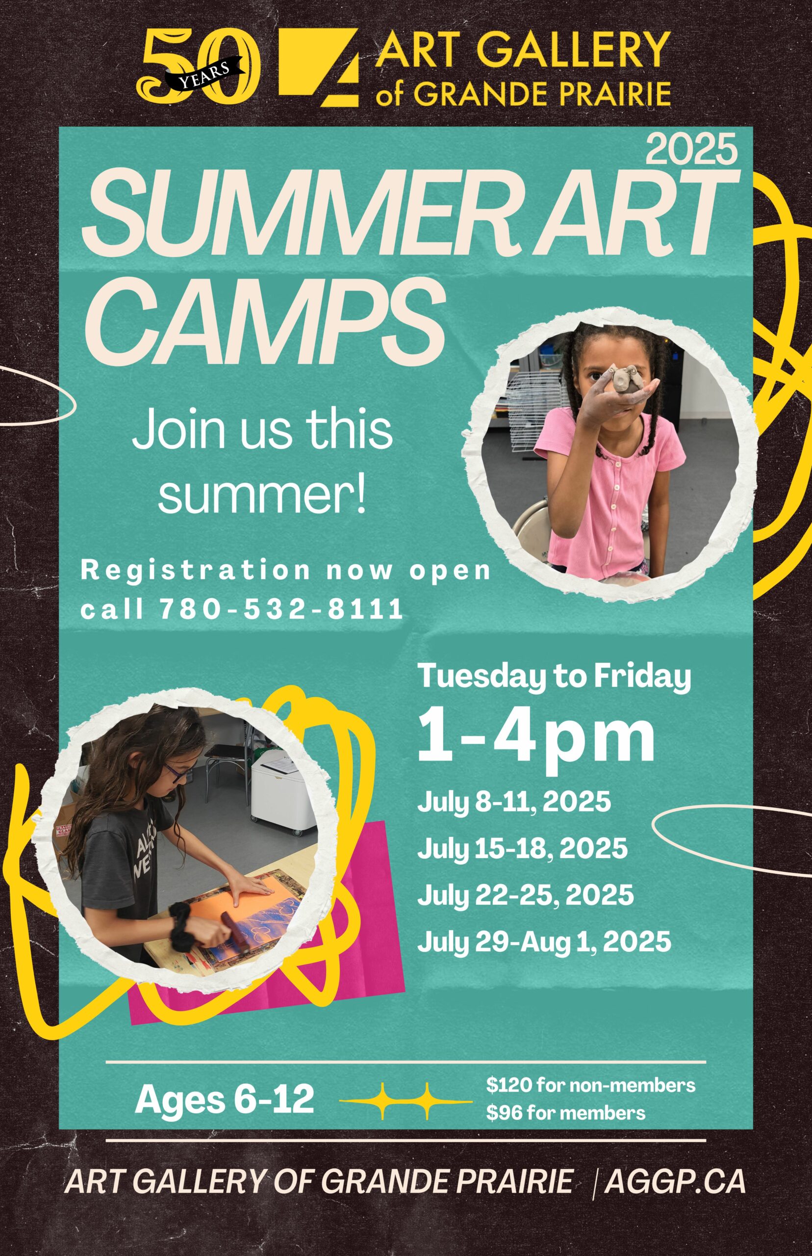 Summer Art Camp 2025 – Art Gallery of Grande Prairie