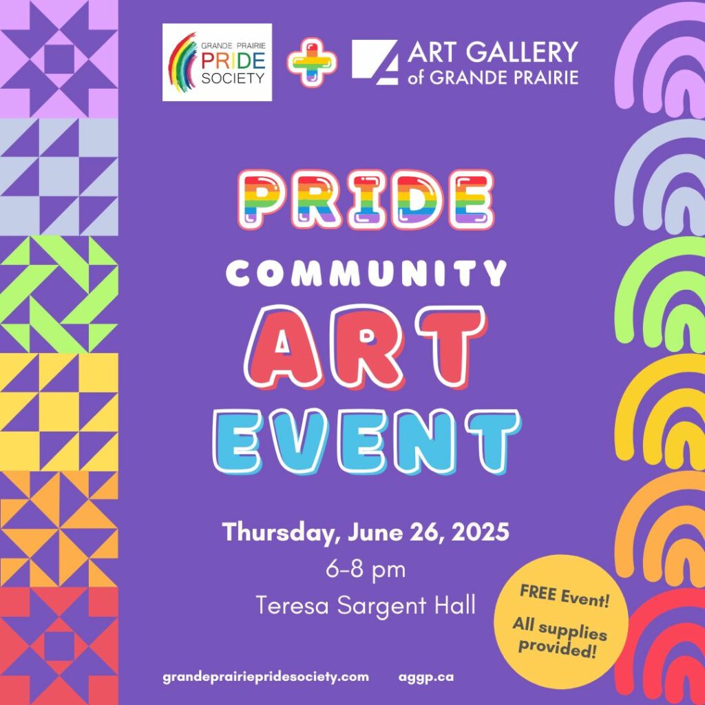 🎨 Create with Pride 🌈 – Art Gallery of Grande Prairie