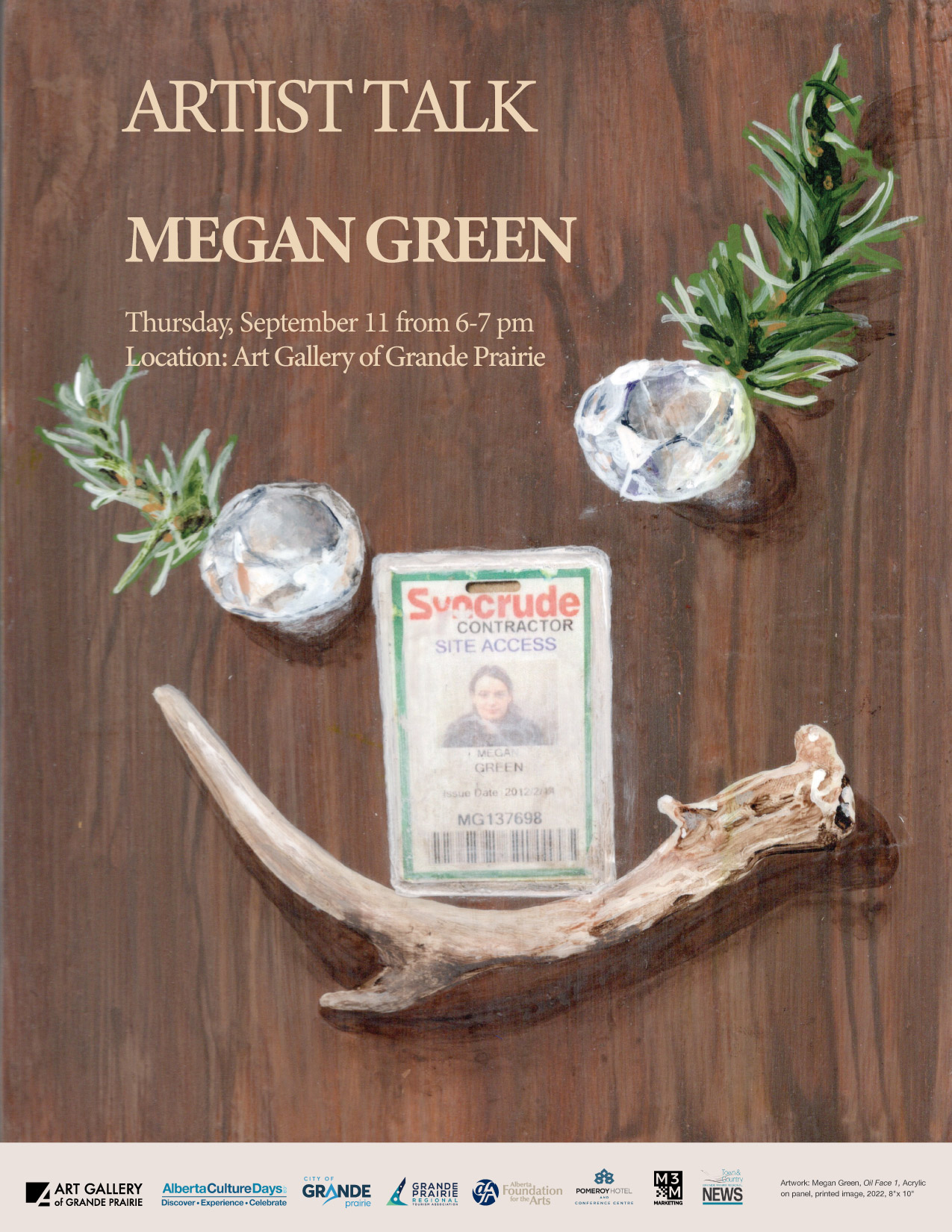 Artist Talk with Megan Green – Art Gallery of Grande Prairie